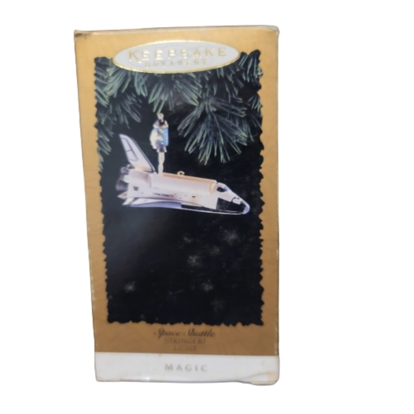 Vintage | Holiday | Hallmark 995 Keepsake Ornament Space Shuttle ...